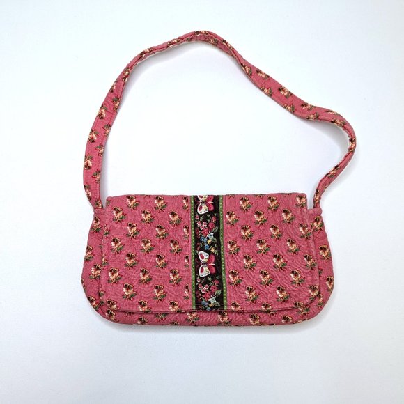 Vera Bradley | Bags | Vera Bradley Retired Vintage Pink Pansy Jilly Bag ...